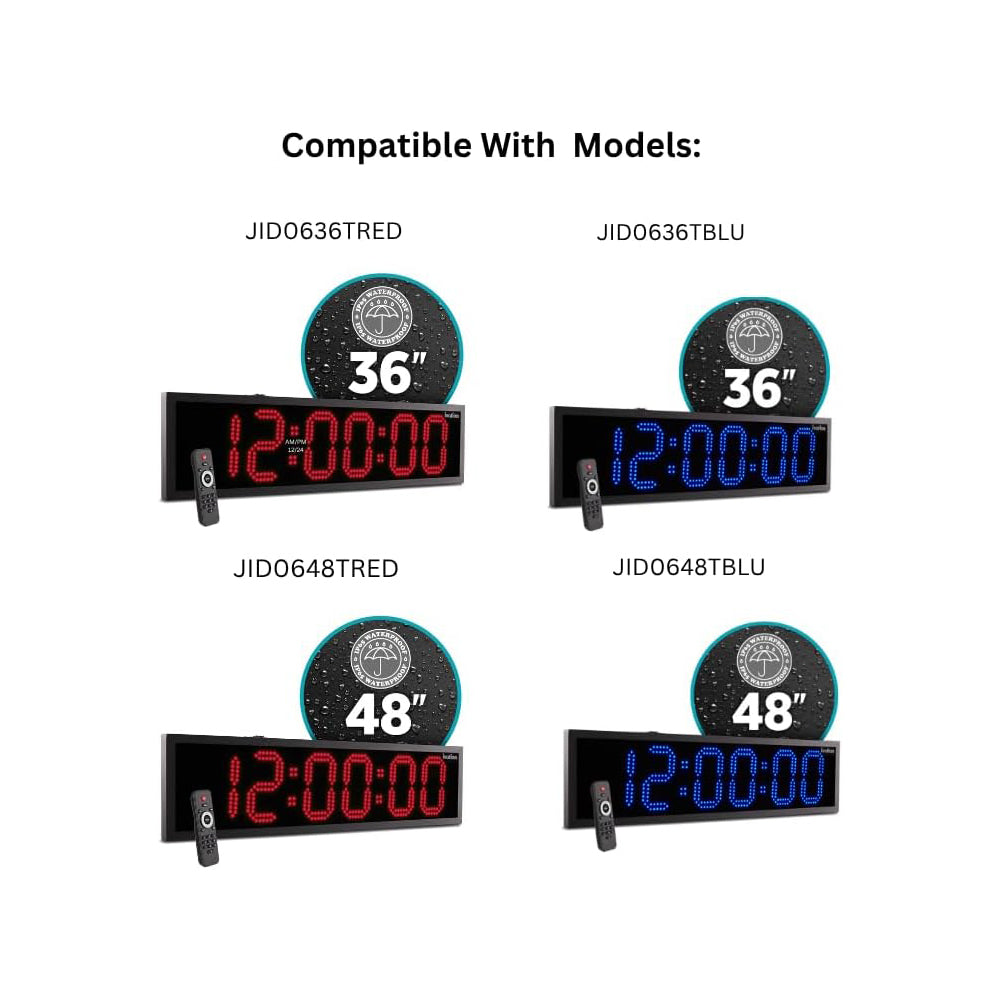 Replacement Remote Control For IVATION OUTDOOR LED Clocks - Check Comp ...