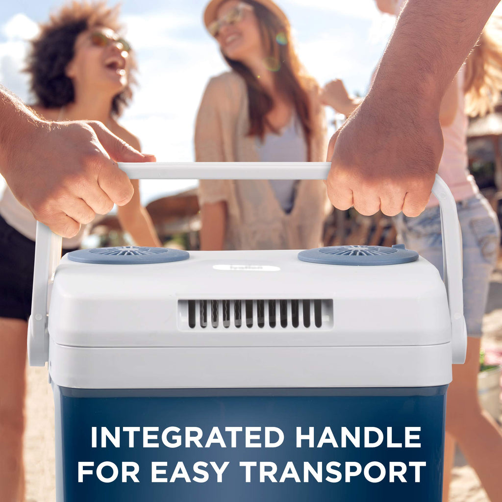 Ivation Electric Cooler & Warmer, 25 L Portable Thermoelectric 12 Volt ...