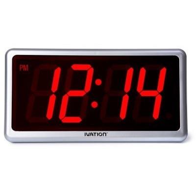 Ivation Big Time Digital LED Clock – Ivation Products