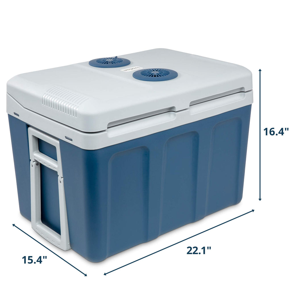 Ivation Electric Cooler & Warmer, 45 L Portable Thermoelectric 12 Volt ...