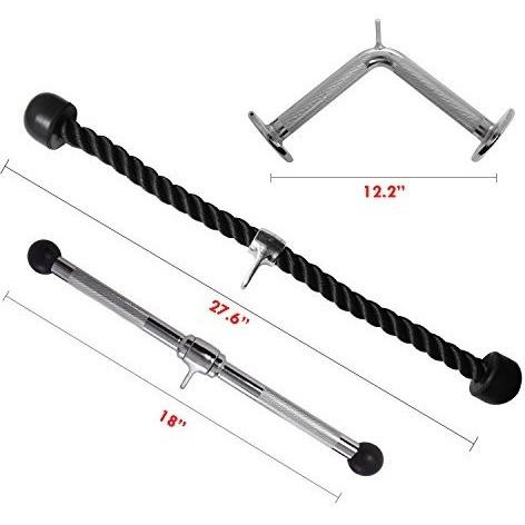 Lat Machine Accessory Set – Ivation Products