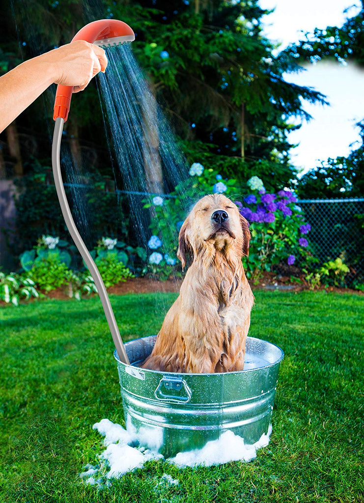 Ivation Portable Outdoor Shower, Battery Powered - Compact Handheld Re ...