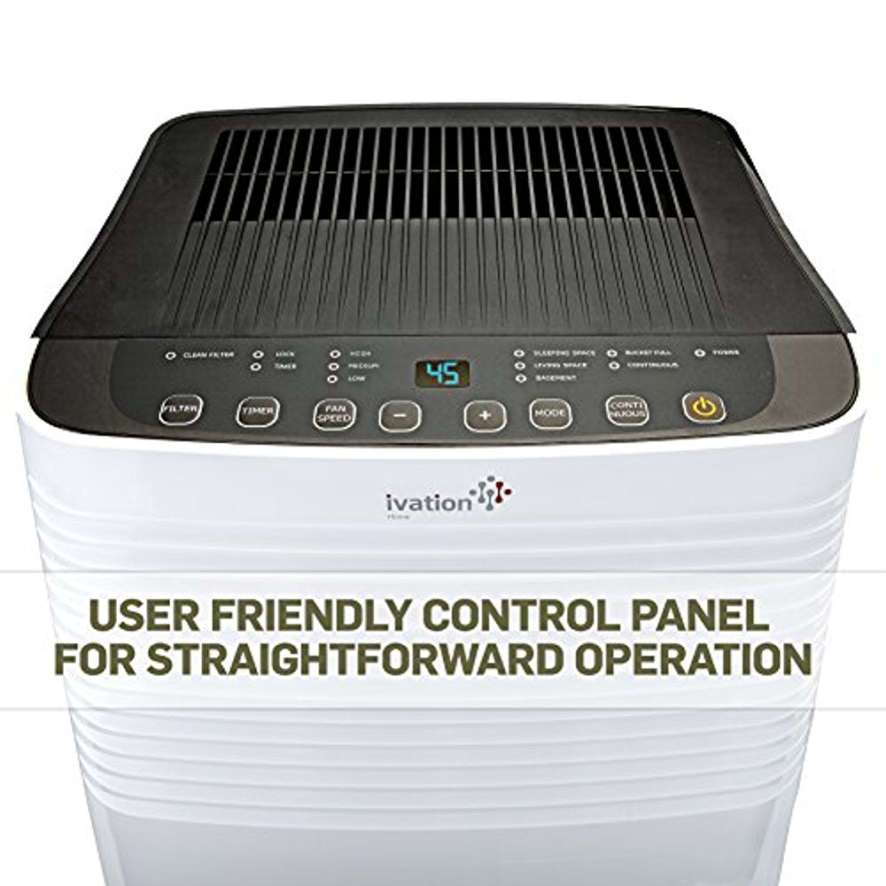 70 Pint Energy Star Dehumidifier – Ivation Products